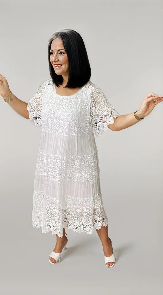 Alice™ Casual Lace Dress – aussie-wear