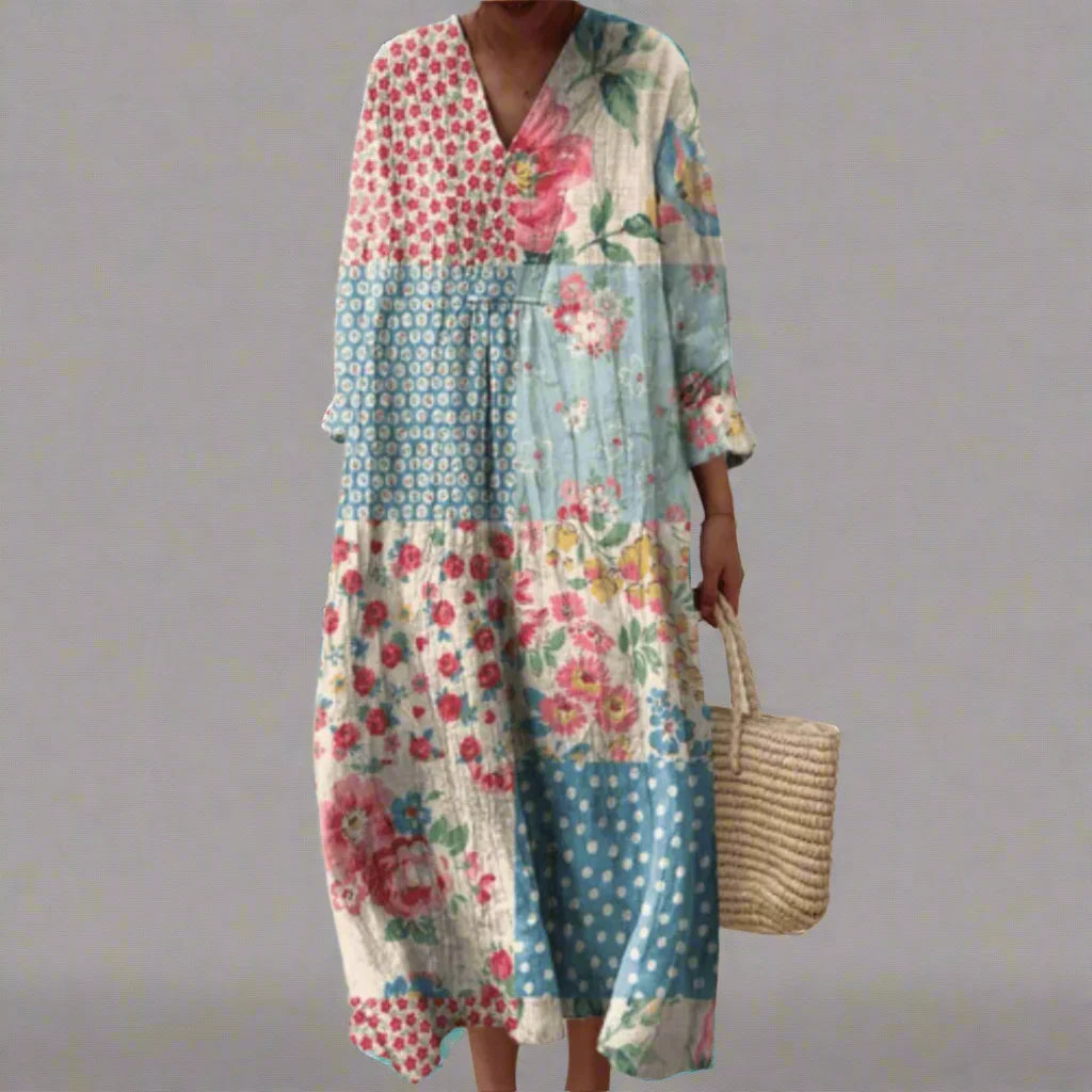 Emma Geometric Dress – aussie-wear