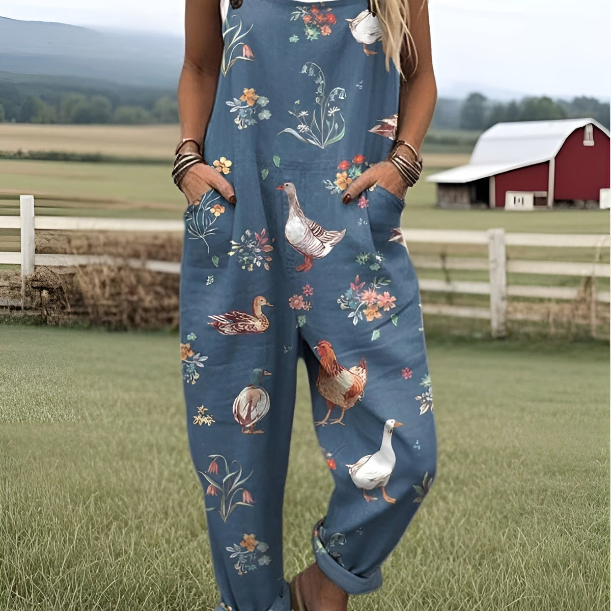 Barnyard Bliss Jumpsuit – aussie-wear
