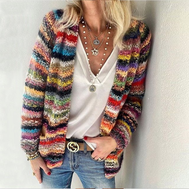 Charlotte™ Multicolour cardigan – aussie-wear